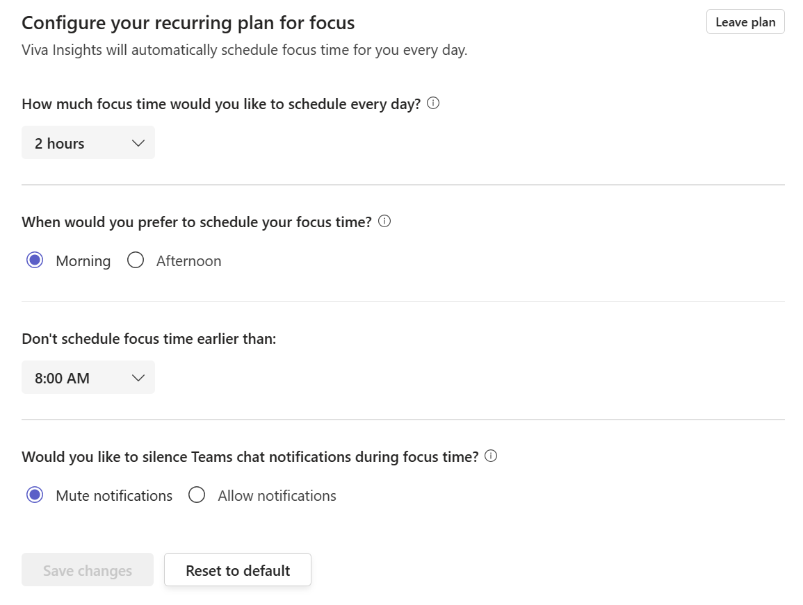 Get your focus back with Viva Insights Focus Timer – DominiqueHermans.com