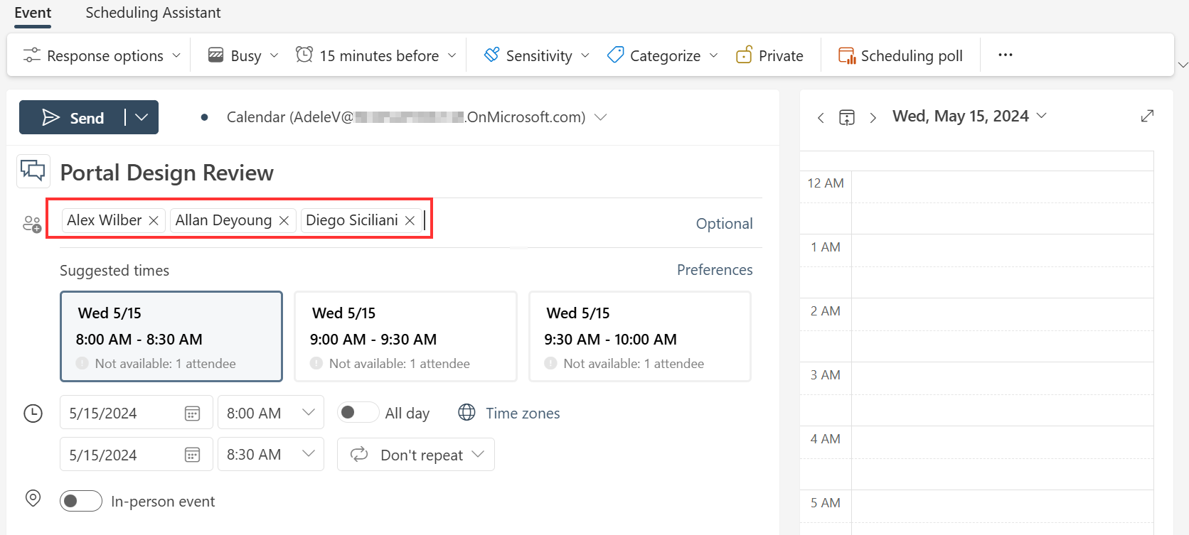 The meeting follow response in Outlook explained – DominiqueHermans.com