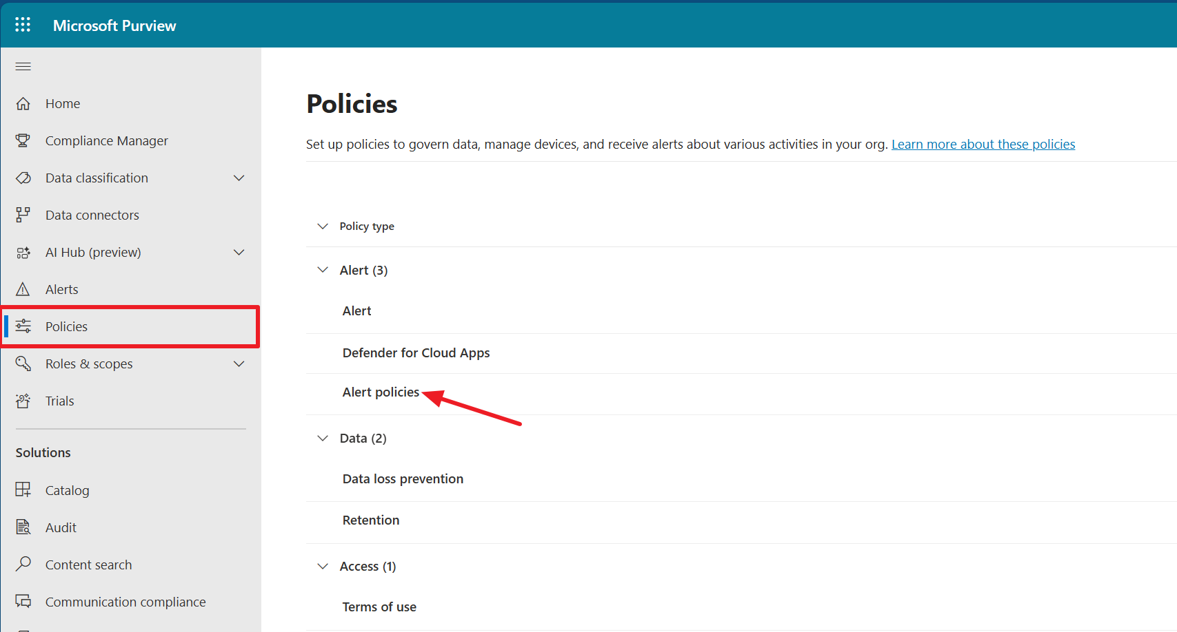 Microsoft Purview 101: Configuring Alert Policies for High Risk ...