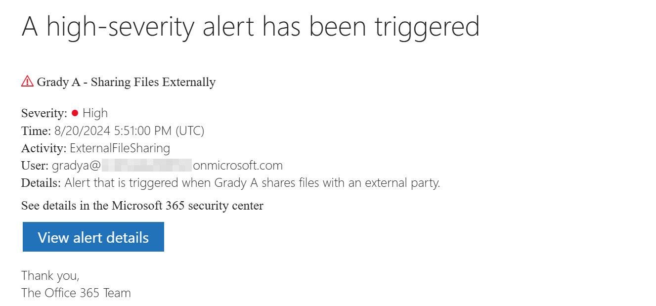 Microsoft Purview 101: Configuring Alert Policies for High Risk ...