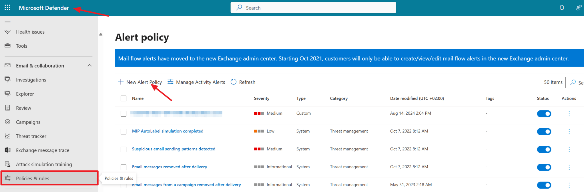 Microsoft Purview 101: Configuring Alert Policies for High Risk ...