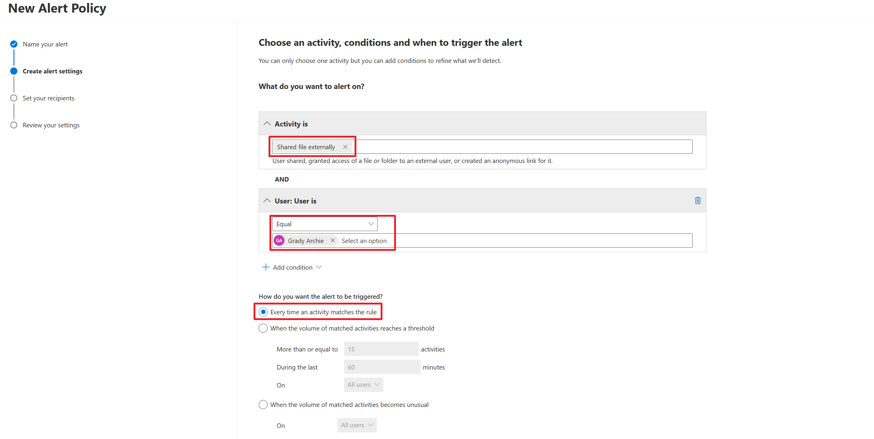 Microsoft Purview 101: Configuring Alert Policies for High Risk ...
