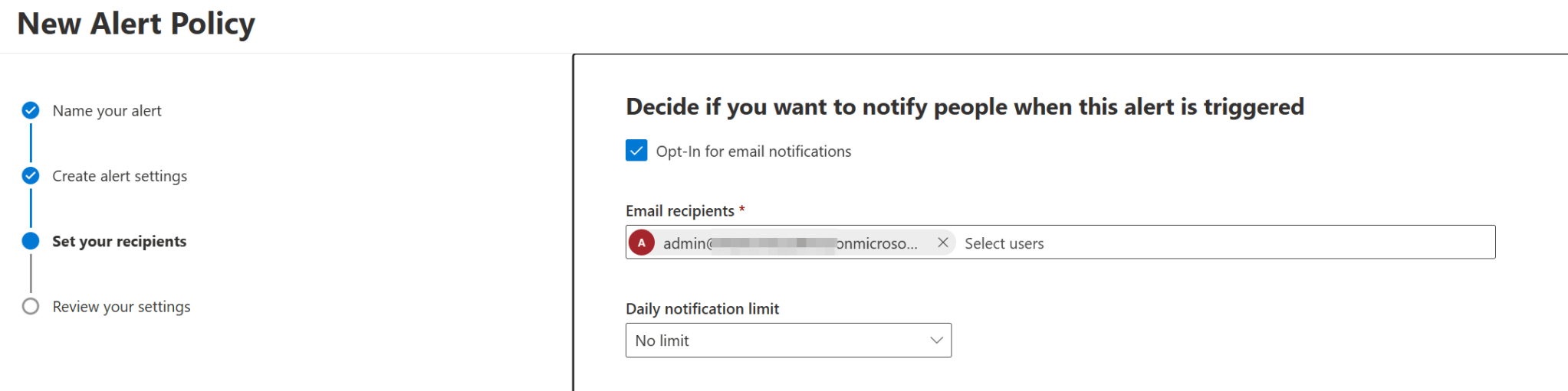 Microsoft Purview 101: Configuring Alert Policies for High Risk ...