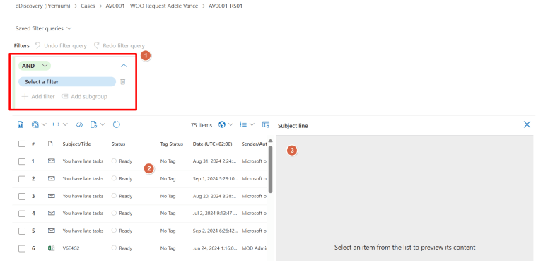 Microsoft Purview 101: How to use eDiscovery Premium to comply with ...