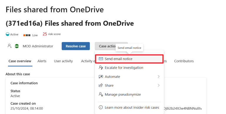 Microsoft Purview 101: Howto setup Insider Risk Management (IRM ...