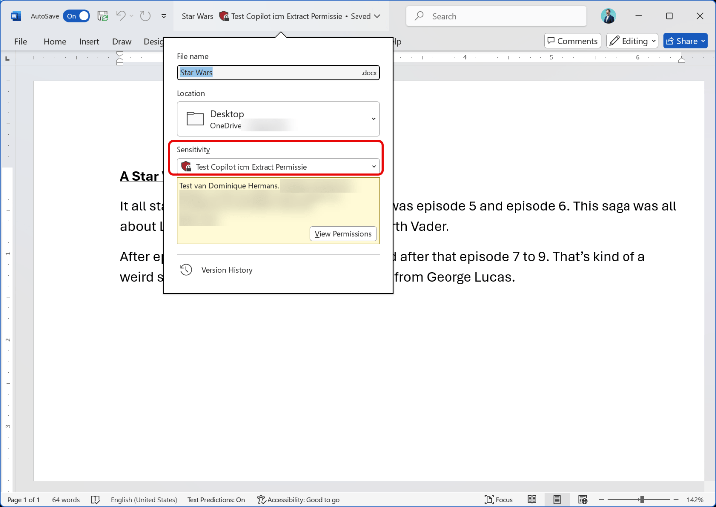 The M365 Copilot DLP policy and removal of the EXTRACT permission: the ...