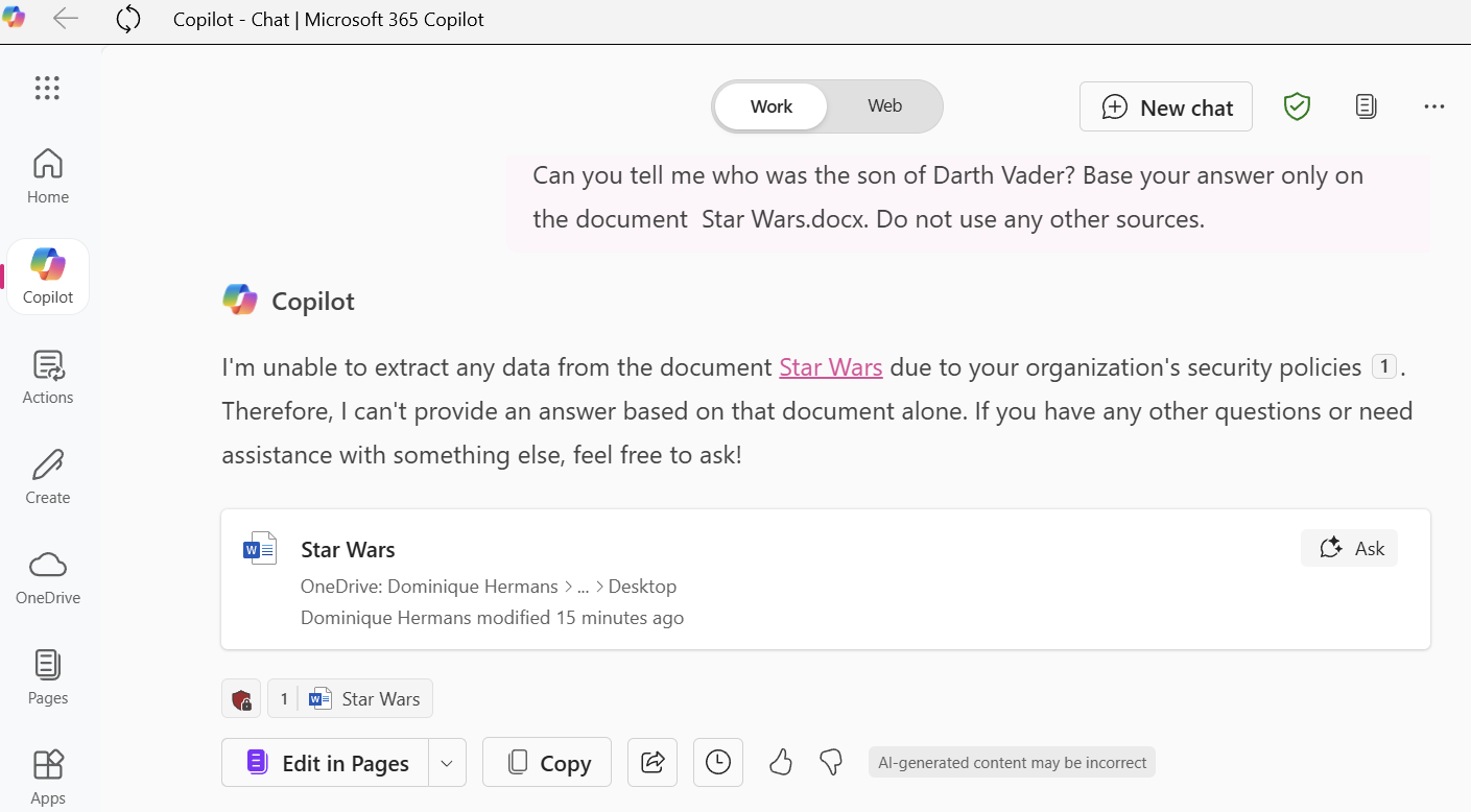 The M365 Copilot DLP policy and removal of the EXTRACT permission: the ...