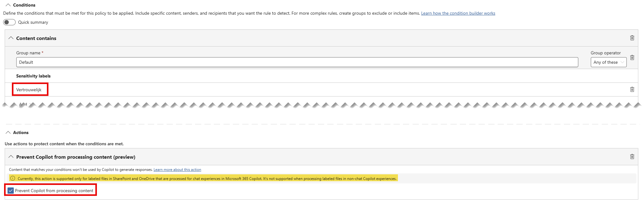 M365 Copilot DLP Policies in action, what can(‘t) they do ...